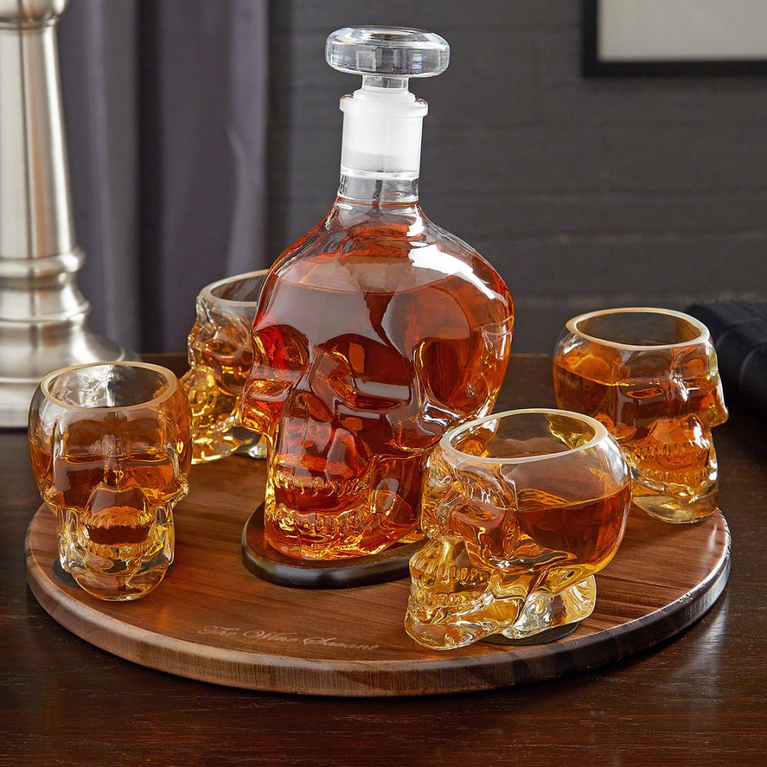 Skull Liquor Decanter Set - Gifter World