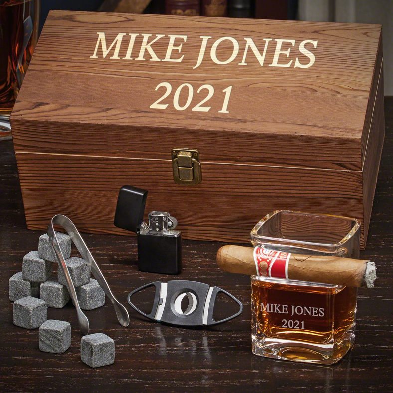 Personalized Cigar Gift Set - Gifter World