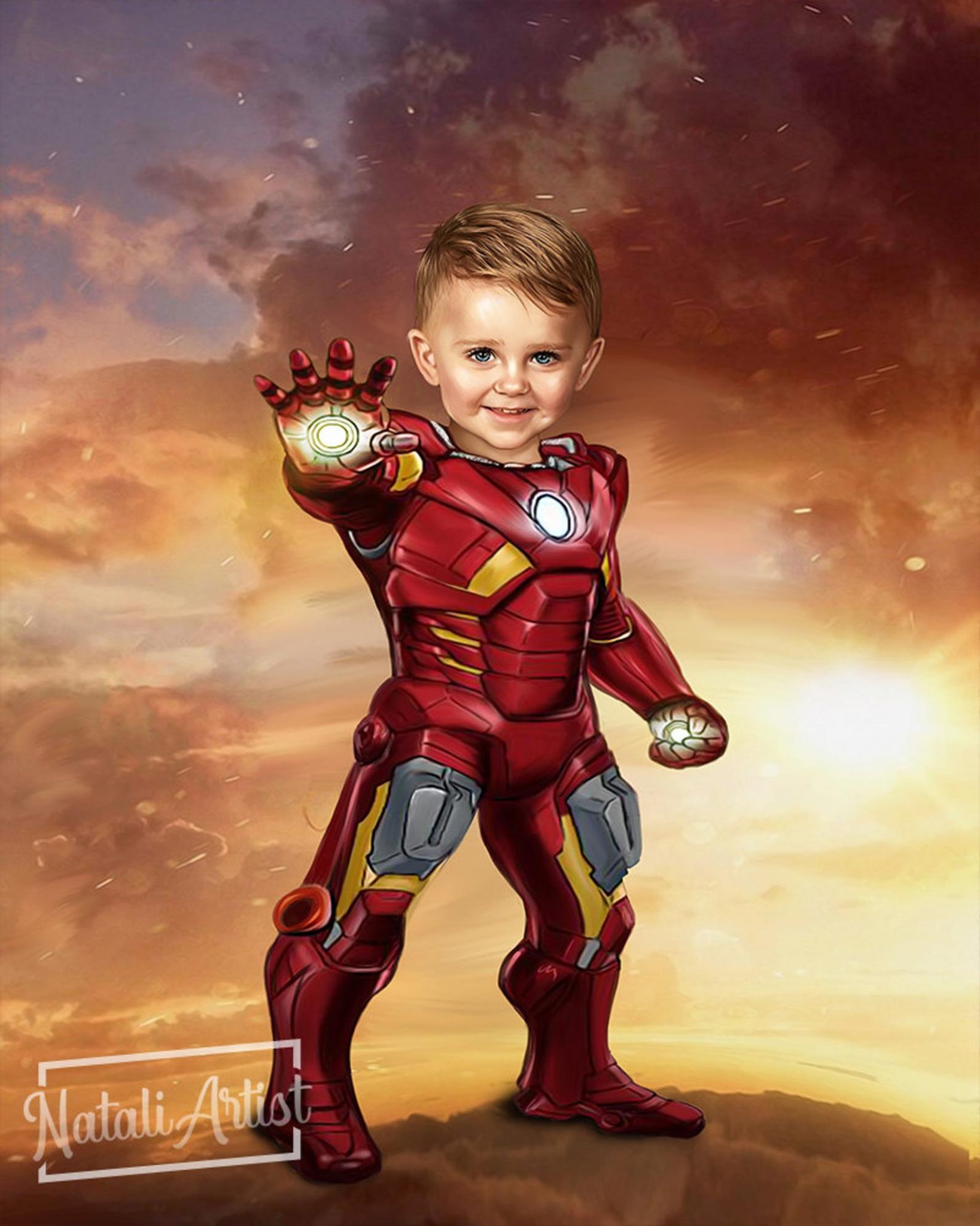 Custom Superhero Portrait - Gifter World