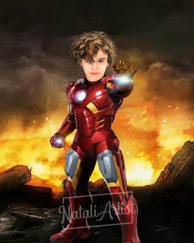 Custom Superhero Portrait - Gifter World